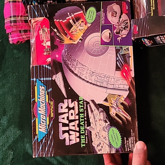 Other | 4 Big Packs Vintage Sealed Star Wars Galoob Micro Machines ...